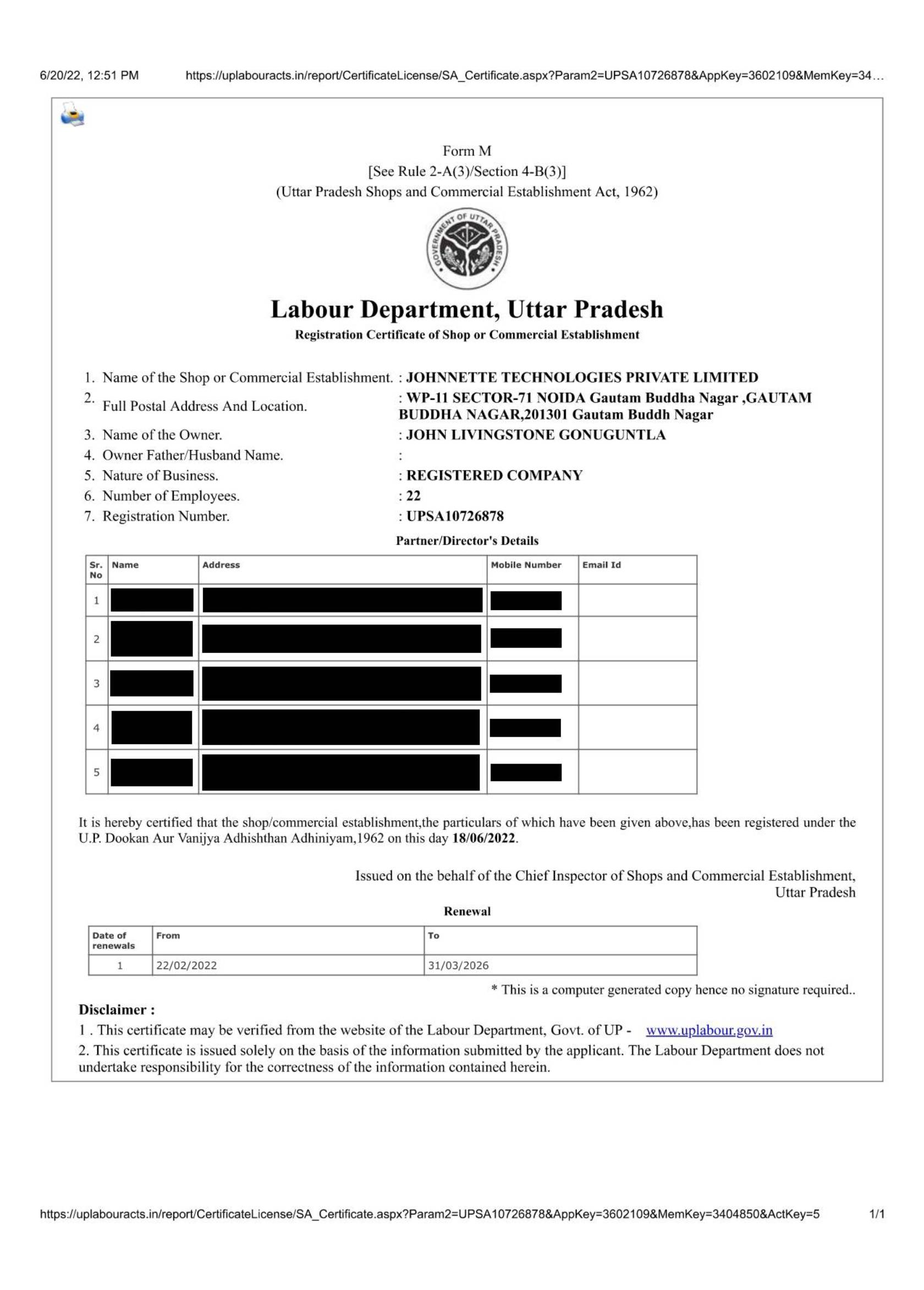 About | Johnnette Technologies